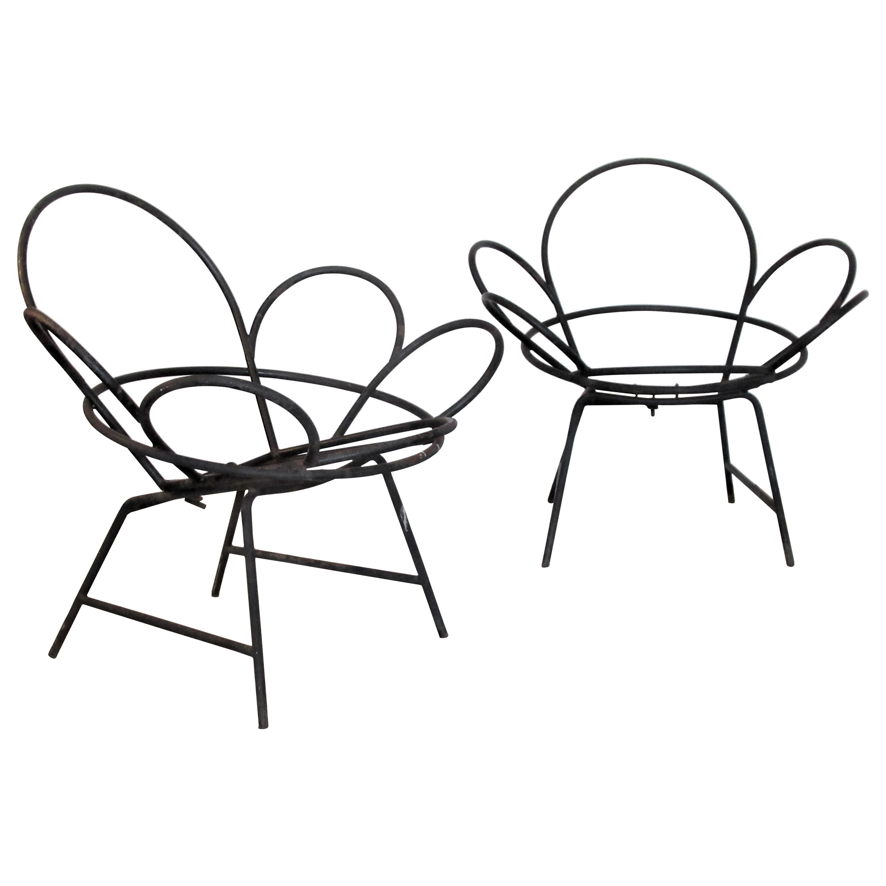 Tubular Steel Patio Reclining Lounge Chair by Samsonite For Sale at 1stDibs