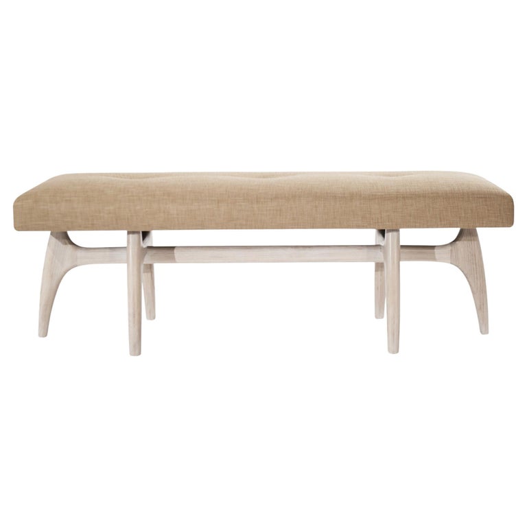 Odyssey Bench in White Oak For Sale at 1stDibs