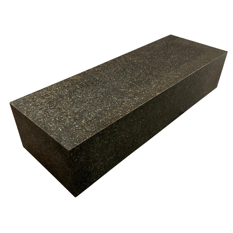 Modernist Solid Granite Table or Bench For Sale at 1stDibs