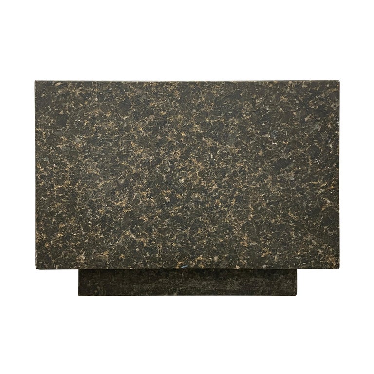 Modernist Solid Granite Table or Bench For Sale at 1stDibs