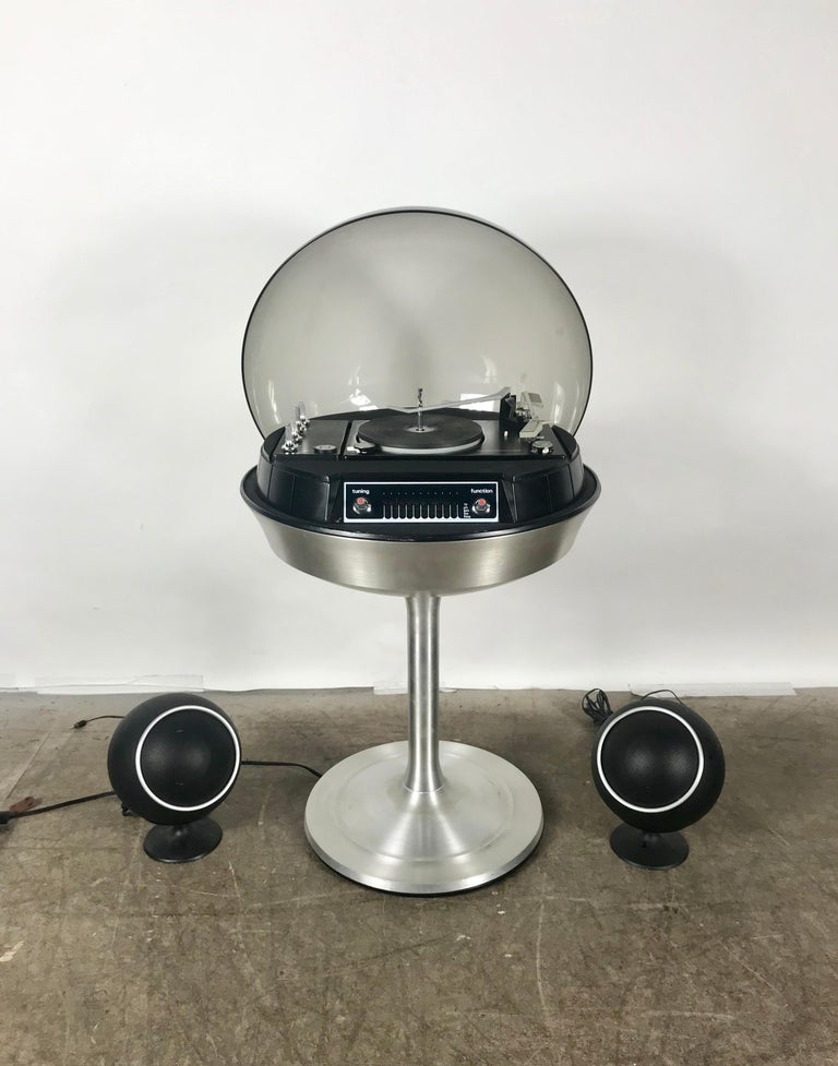 Modernist Space Age Bubble Top Apollo 860 Stereo/Record Player by ...