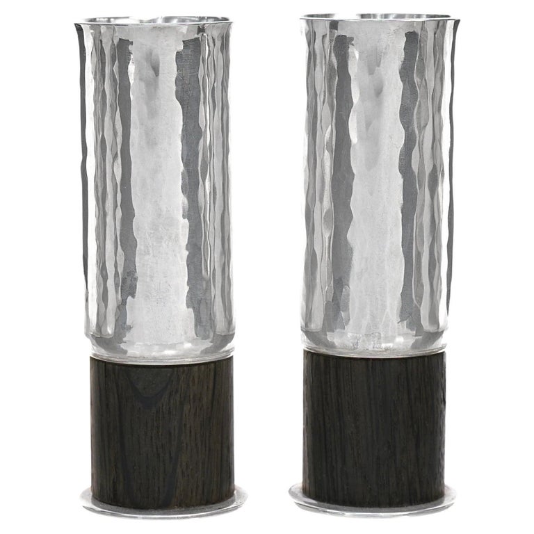 Modernist Sterling Tasting or Wine Cups For Sale at 1stDibs