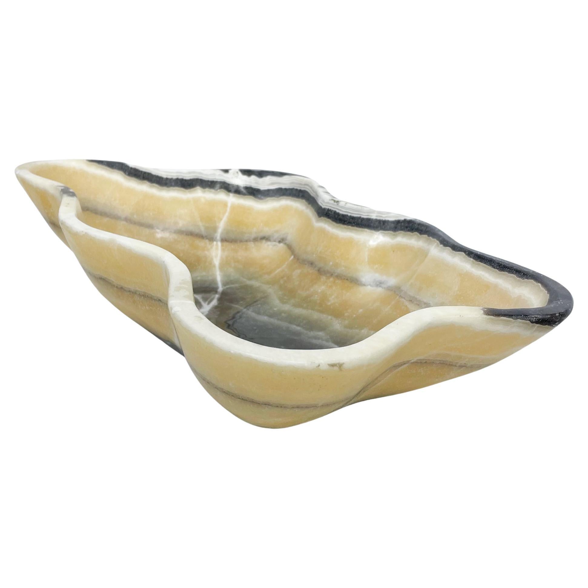 Modernist Open Form Ceramic Bowl For Sale at 1stDibs