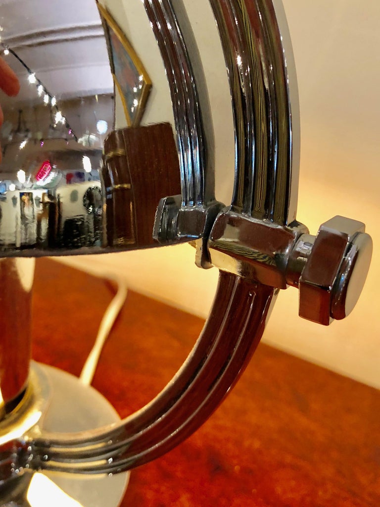 Modernist Streamline Desk Lamp Industrial Art Deco Design at 1stDibs