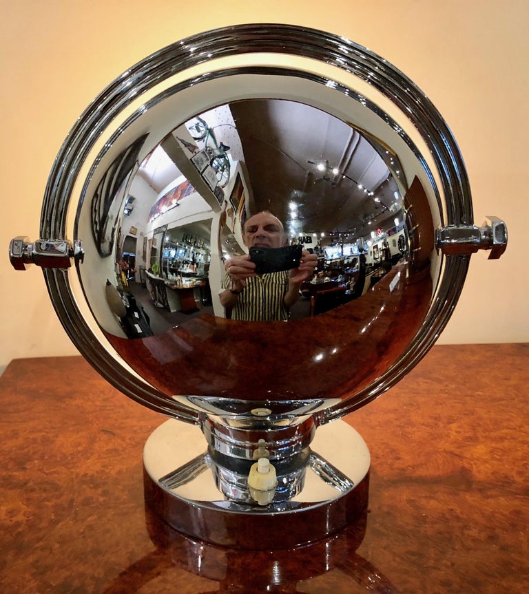 Modernist Streamline Desk Lamp Industrial Art Deco Design at 1stDibs
