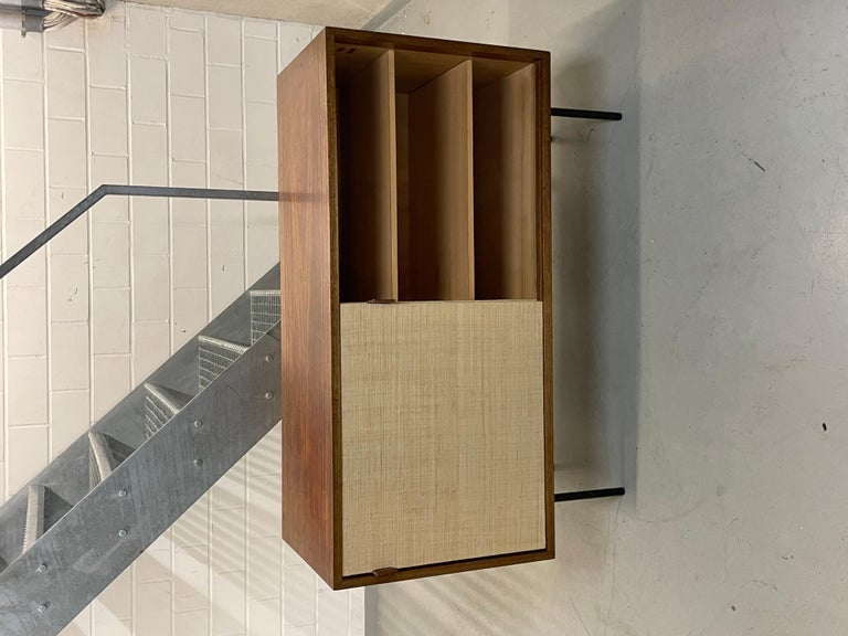 Modernist Teak and Bast Sideboard by Florance Knoll 1960s For Sale at ...