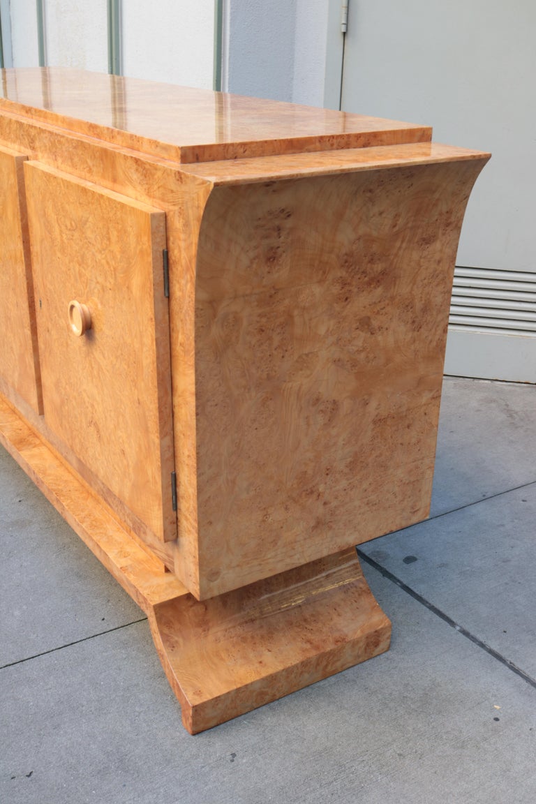 Modernist Three Door Cabinet For Sale at 1stDibs
