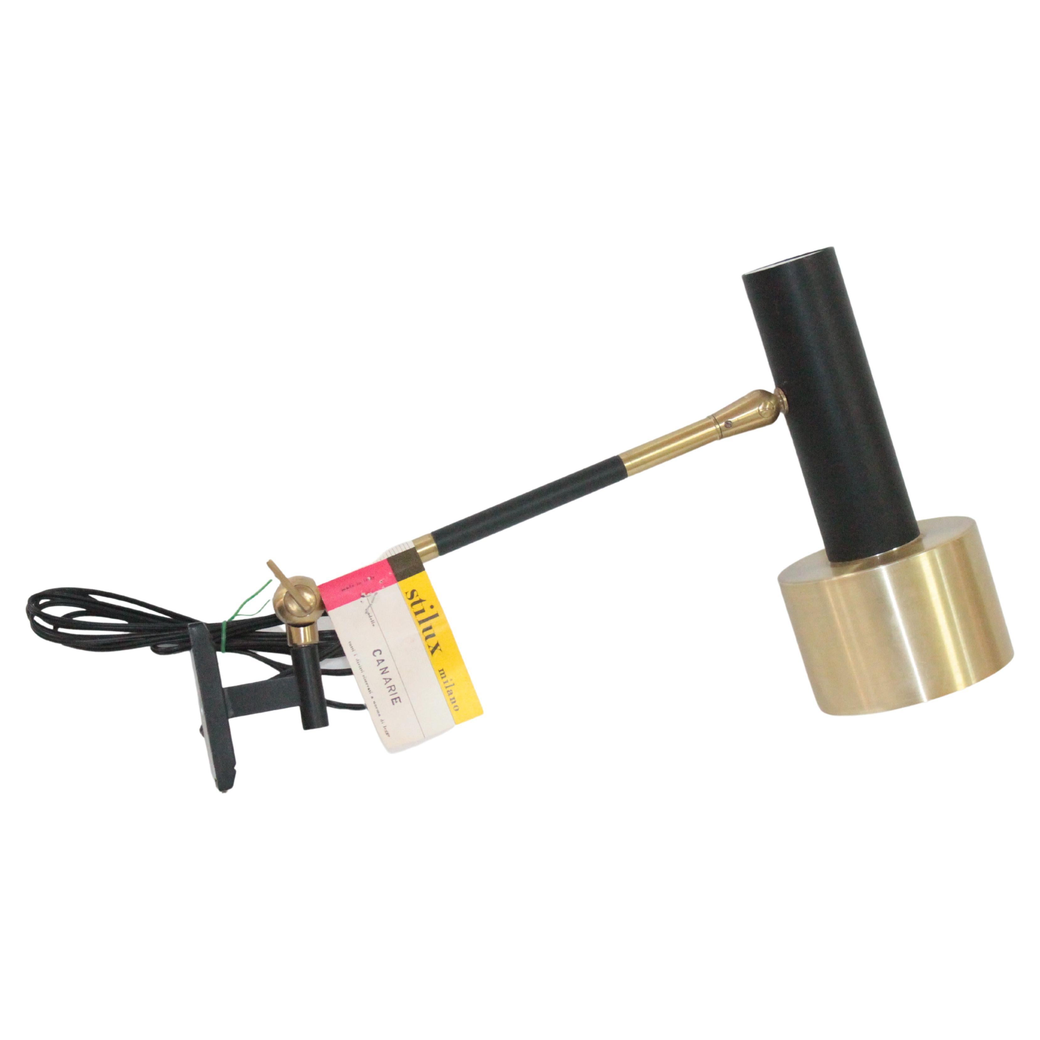 Pair of 1960s Stilux Milano 'Saturno' Wall Lamps For Sale at 1stDibs