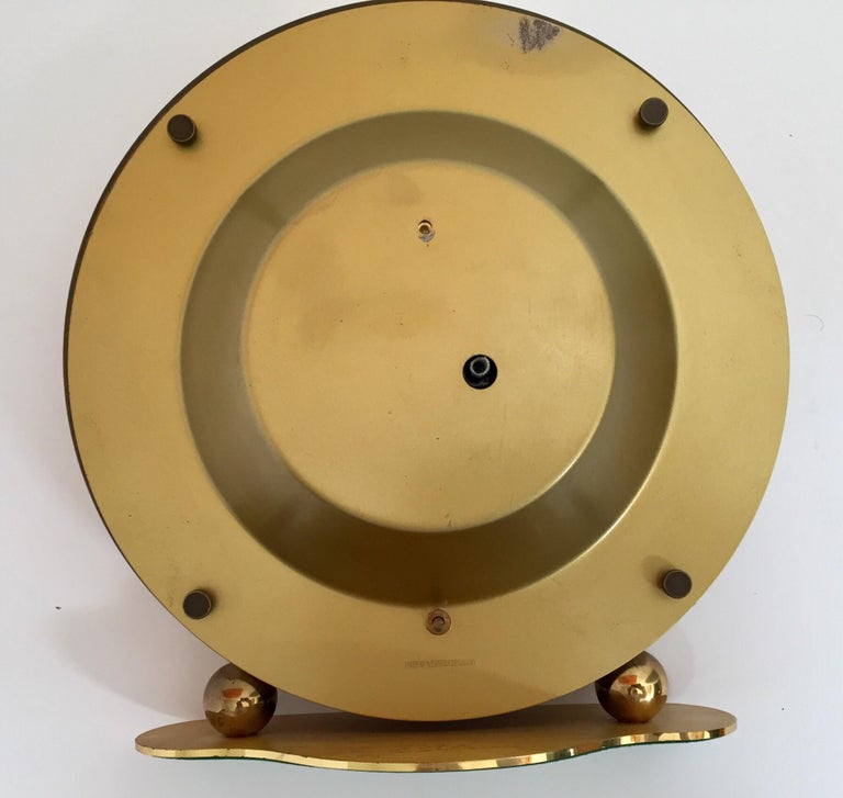 Modernist World Desk Clock Kundo by Kieninger and Obergfell, West ...