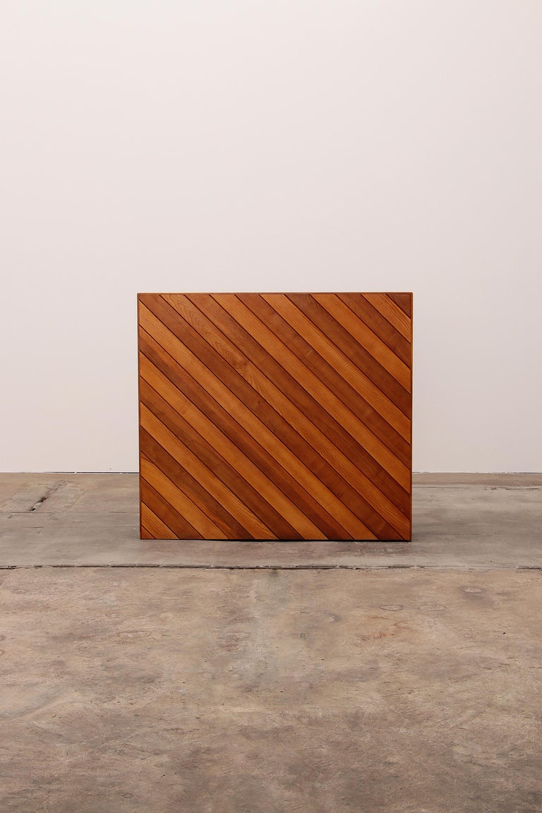 Modular Beech Set of Two Room Dividers with Benches, 1970, Italy For ...