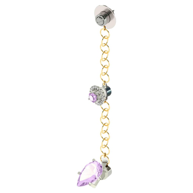 Modular Jewelry in a Mono ChainEarring 18K For Sale at 1stDibs