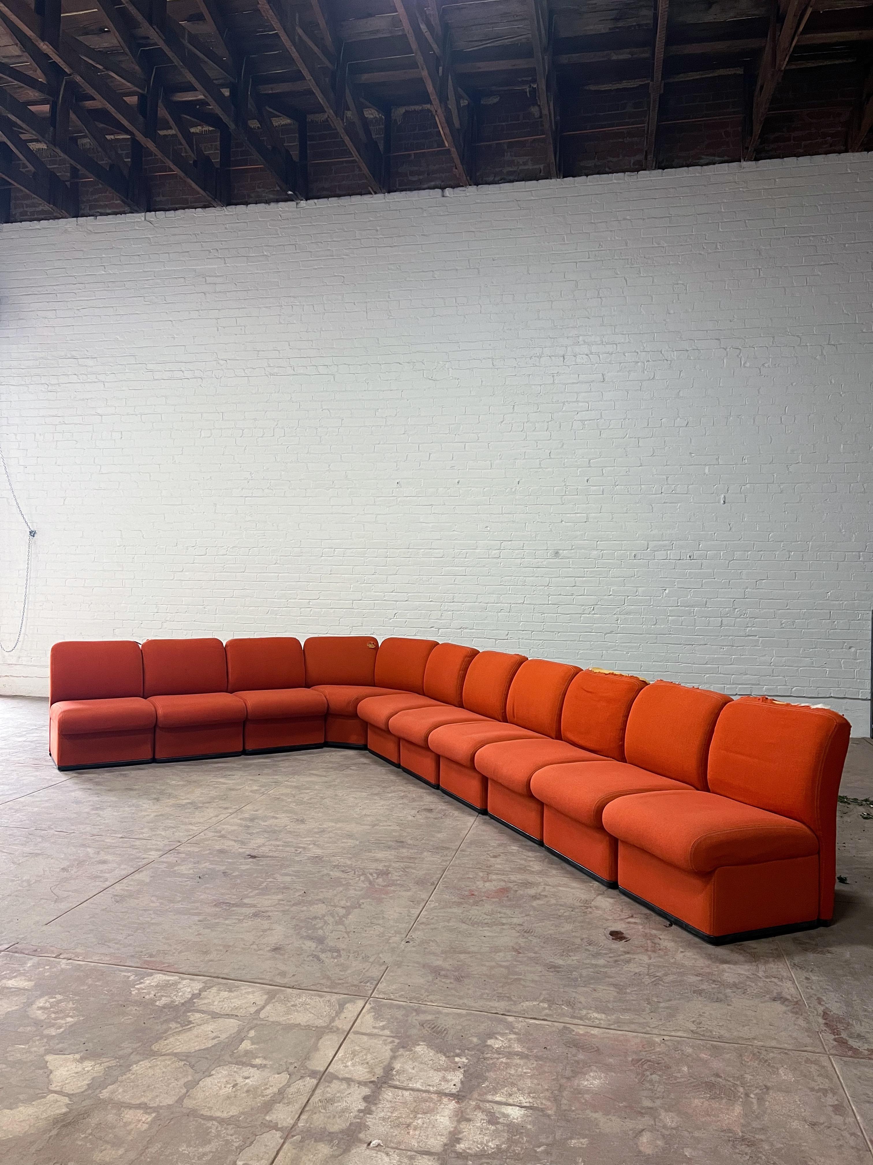 Modular Post-Modern Sectional by Kimball International, Set of 10 For ...