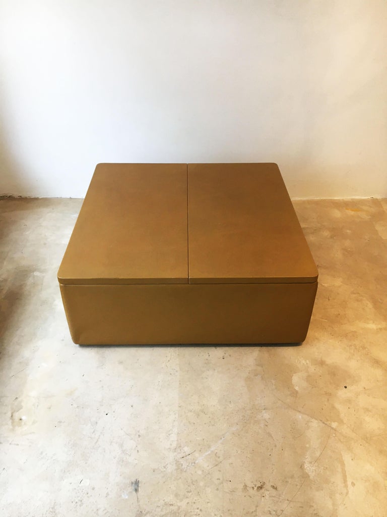 Modular Sofa Suite Daybeds Model 'Atrium' Wittmann, Cognac Leather ...