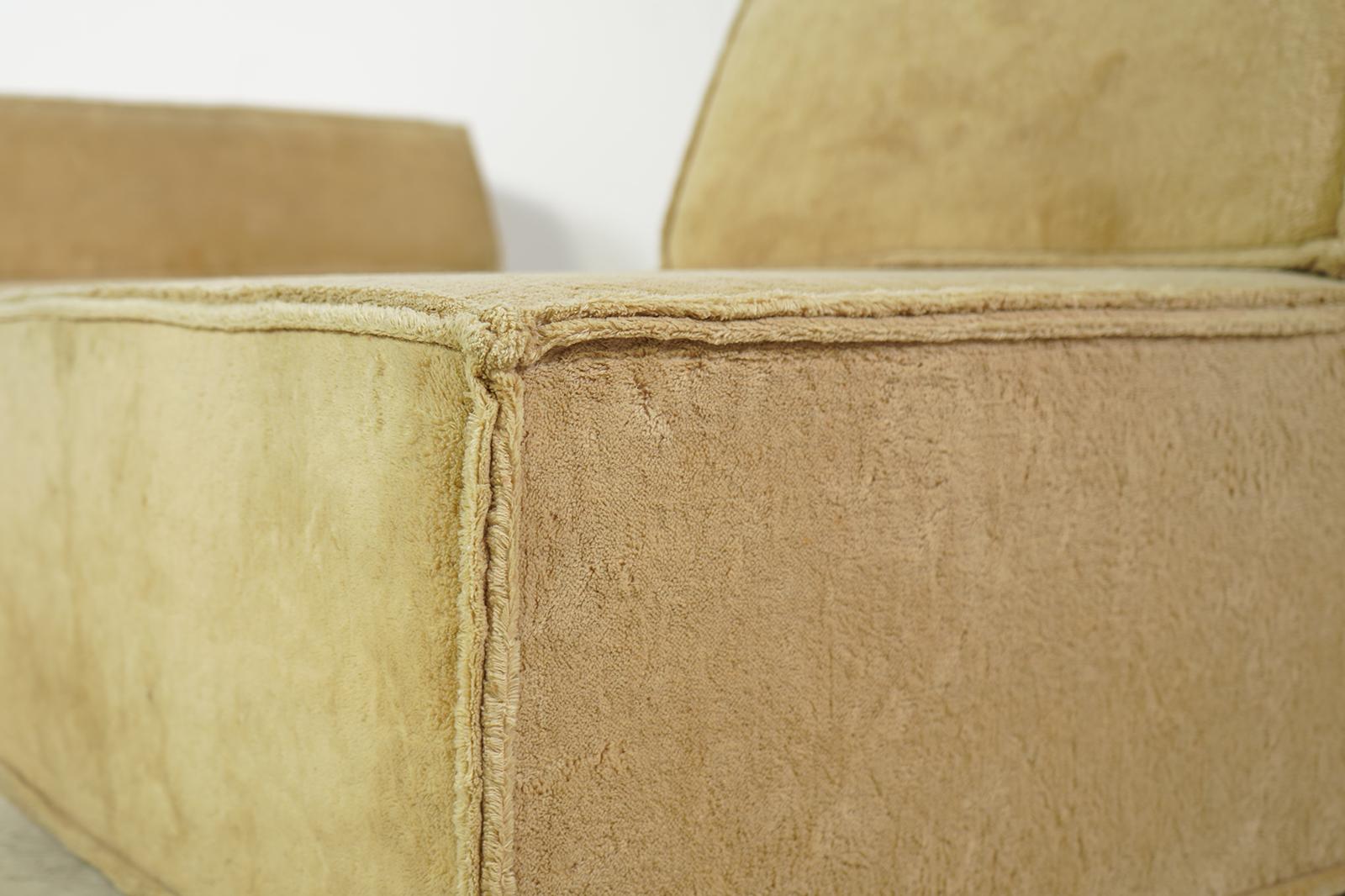 Modular Vintage Landscape Sofa COR Trio Germany 1970s in Beige Teddy ...