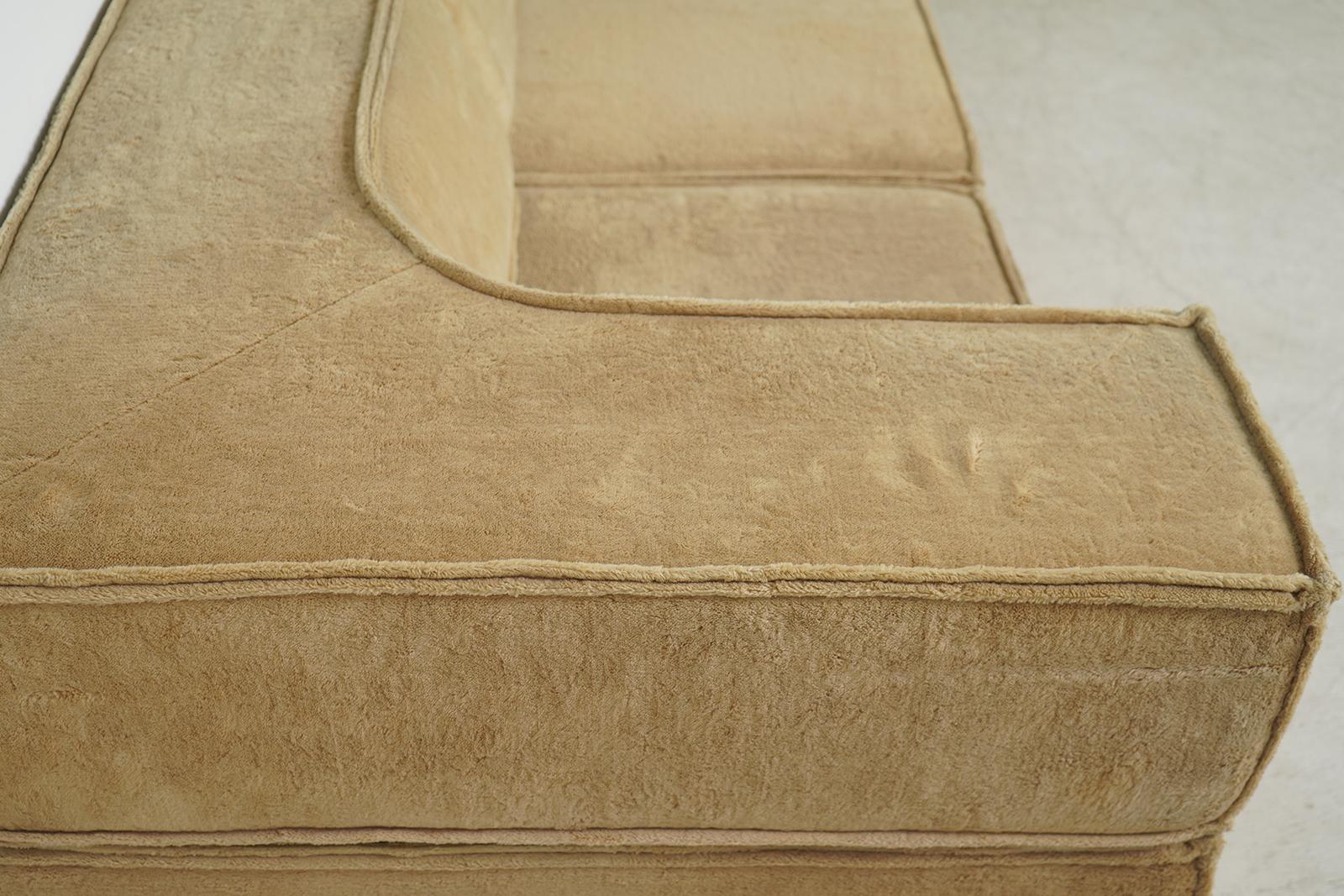 Modular Vintage Landscape Sofa COR Trio Germany 1970s in Beige Teddy ...