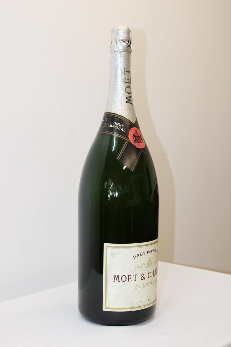 Moet and Chandon Display Champagne Bottle For Sale at 1stDibs