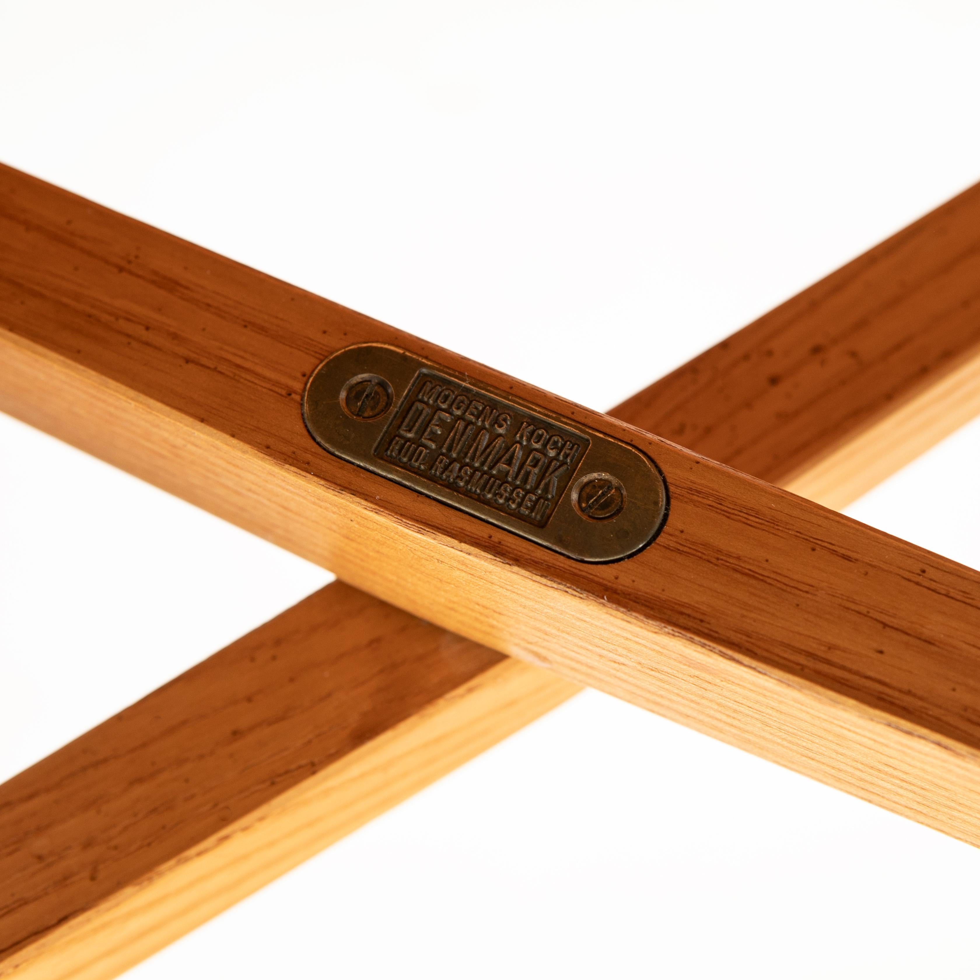 Mogens Koch Folding Side Table For Sale at 1stDibs