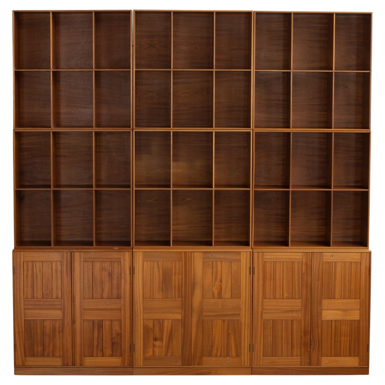 Mogens Koch Library in Mahogany for Rud Rasmussen For Sale at 1stDibs