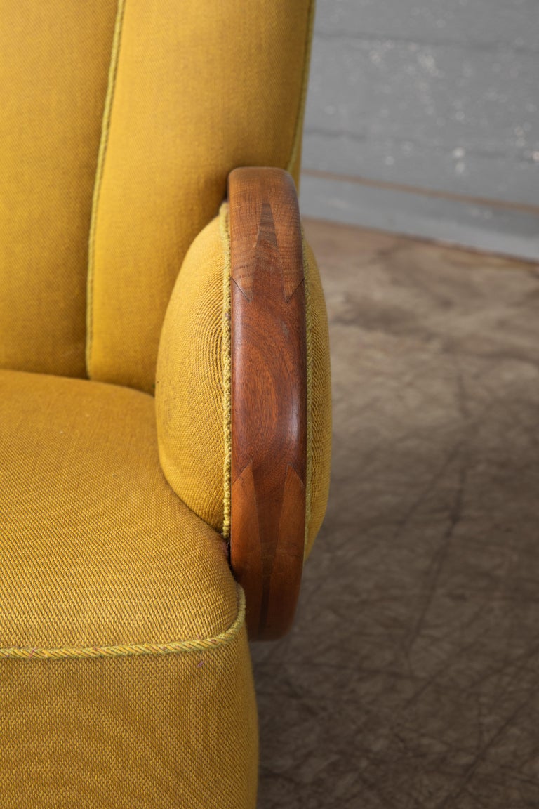 Mogens Lassen Style Danish Midcentury Lounge or Club Chair, 1940s For ...