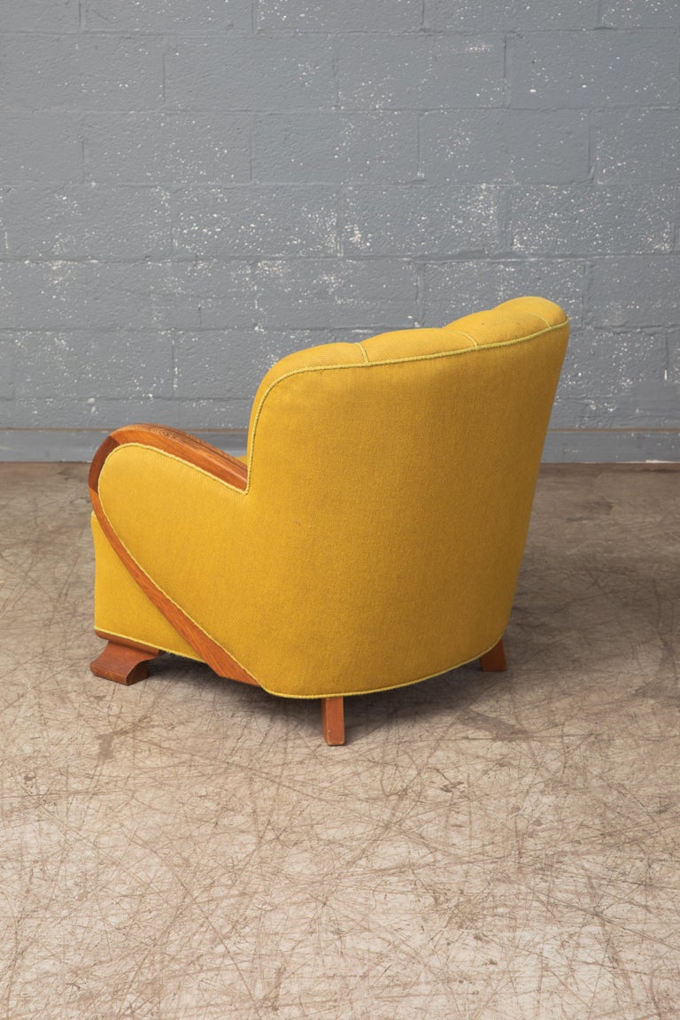 Mogens Lassen Style Danish Midcentury Lounge or Club Chair, 1940s For ...