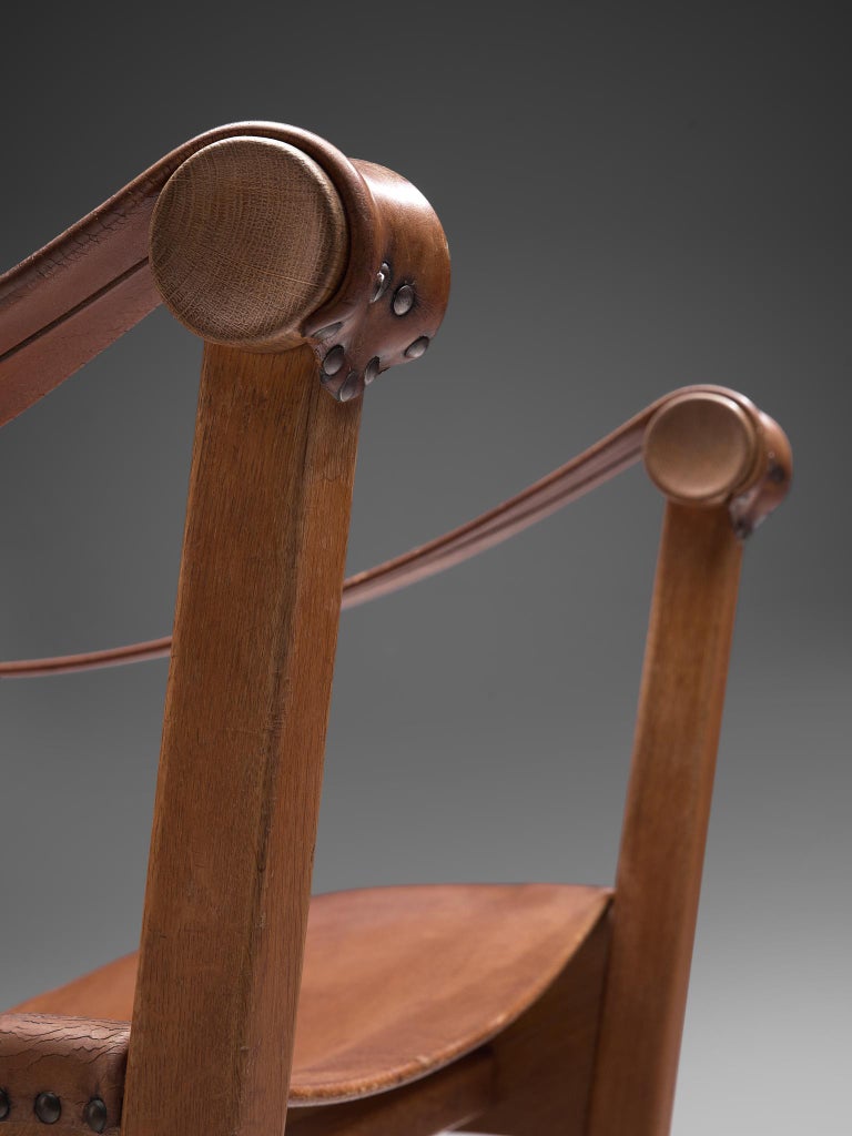 Mogens Voltelen for Niels Vodder Original Patinated 'Copenhagen Chair ...