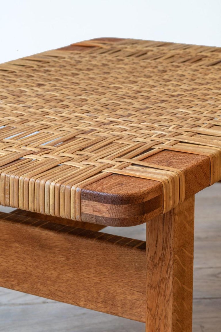 Mogensen: 5273 Coffee Tables in Oak and Cane For Sale at 1stDibs