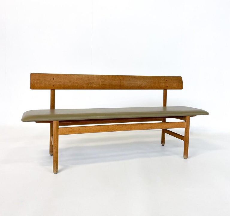 Mogensen Bench by Borge Mogensen, Denmark, 1956 For Sale at 1stDibs
