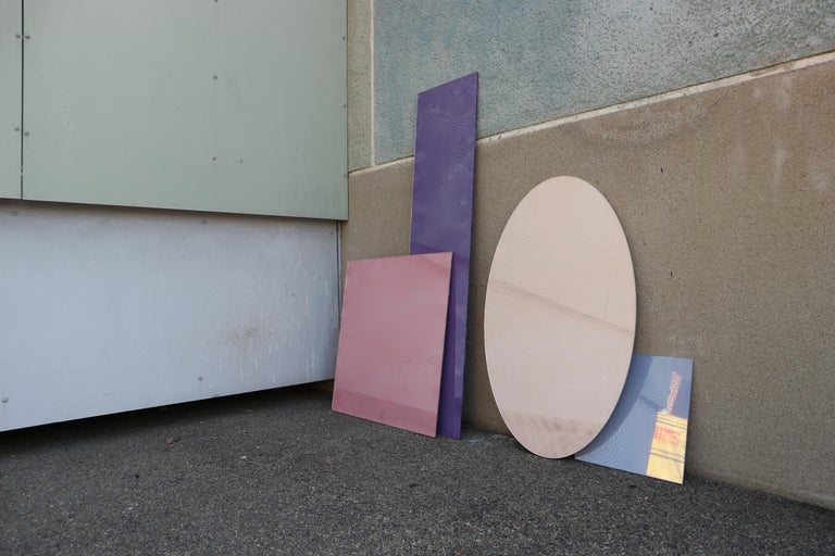 Moiré Rectangle Mirror by Kajsa Willner For Sale at 1stDibs
