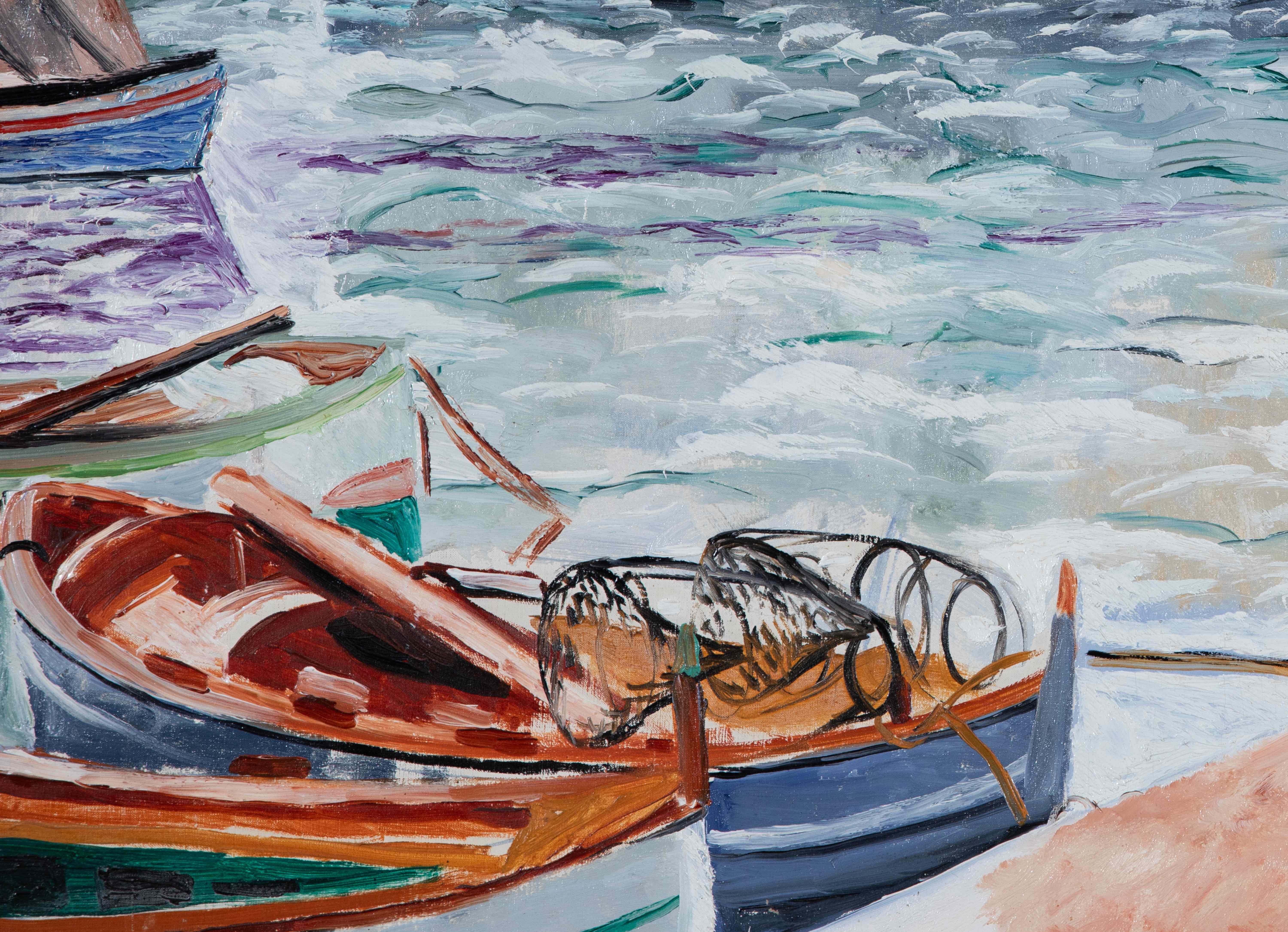 Moise Kisling - Le port de Sanary by Moïse Kisling - Port scene ...