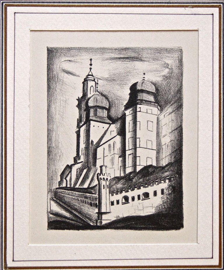 Moise Kisling - Landscape - Lithograph by M. Kisling - 1920s For Sale ...