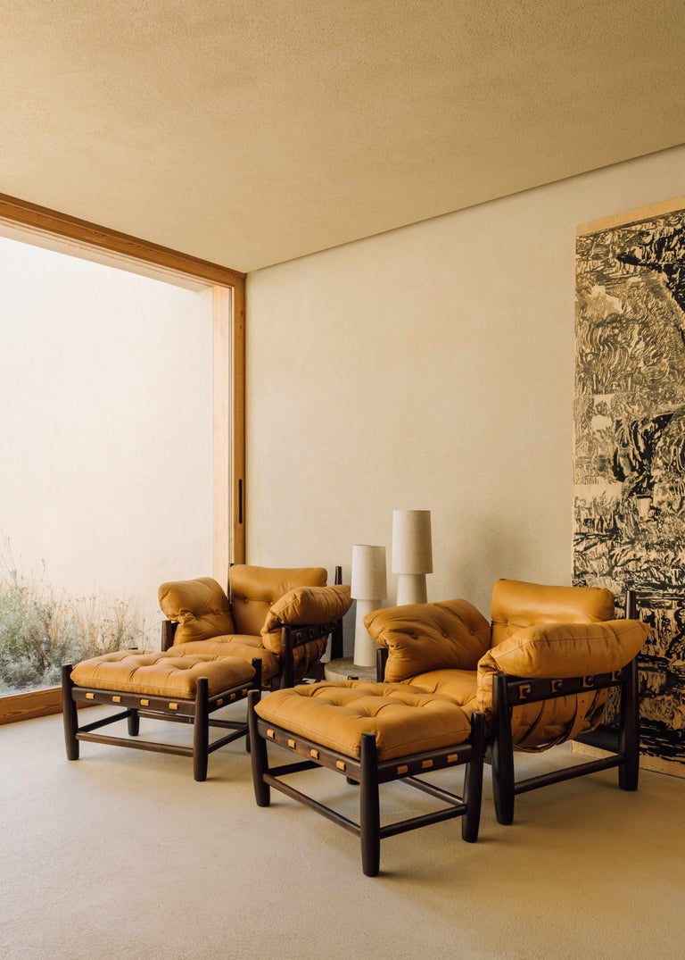 Mole Armchair with Ottoman by Sergio Rodrigues, 1961 For Sale at 1stDibs