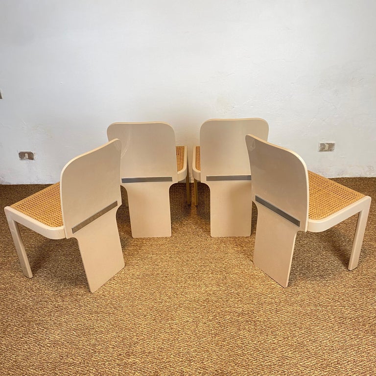 Molinari Black Lacquered Wood Game Table and Chairs for Pozzi Milano ...
