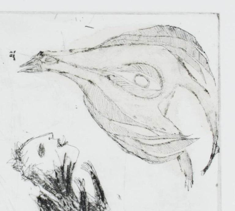 Molly McKee - "Demi-God of Discontent, " Original Etching and Aquatint ...