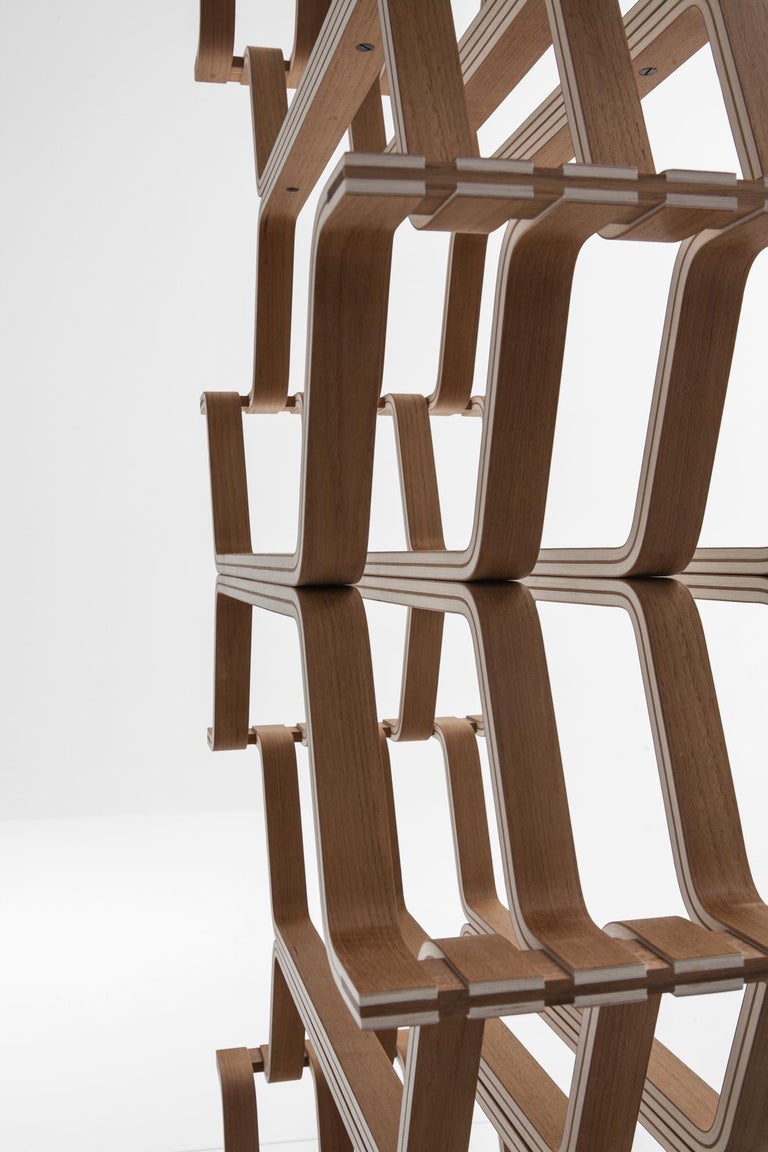 Molteni&C MHC.2 Bookcase with 3 Shelves in American Walnut by Yasuhito ...