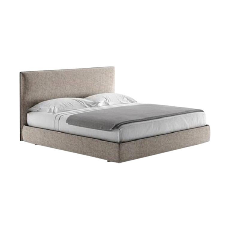 Altea Queen Bed Giorgetti Designed By Carlo Colombo w/ Leather and ...