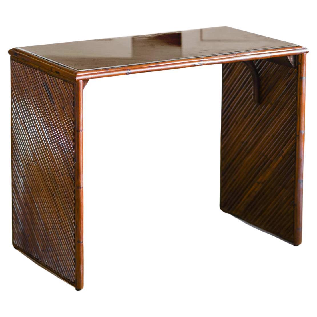 "Molto" Bamboo Console For Sale at 1stDibs