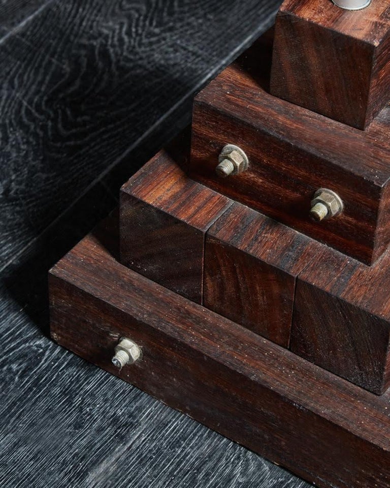 Momcilo Milovanovic, 2 TOTEM Sculptures Brutalist Vintage Style 70s Mid ...