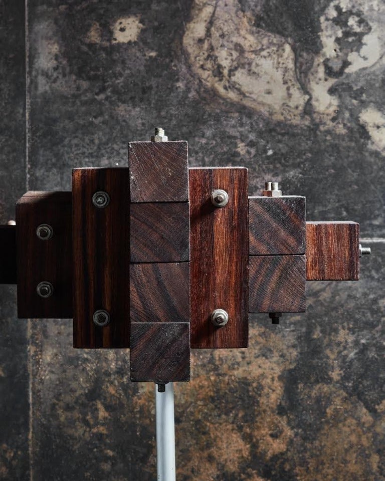 Momcilo Milovanovic, 2 TOTEM Sculptures Brutalist Vintage Style 70s Mid ...