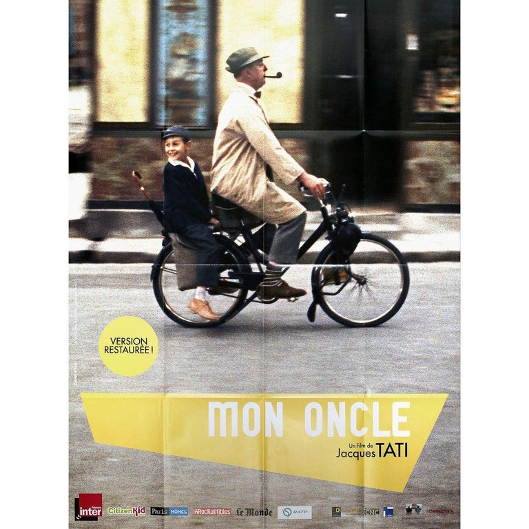 “Mon Oncle” R2013 French Grande Film Poster For Sale at 1stDibs