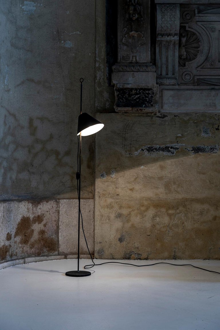 Monachella Floor Lamp by Luigi Caccia Dominioni at 1stDibs