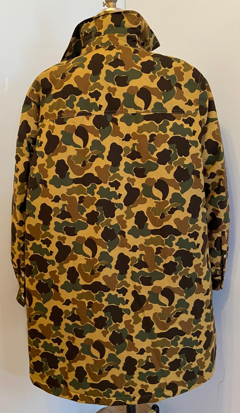 Moncler "Limited Edition" Camouflage "Palm Angels" Snap-Front Flare ...