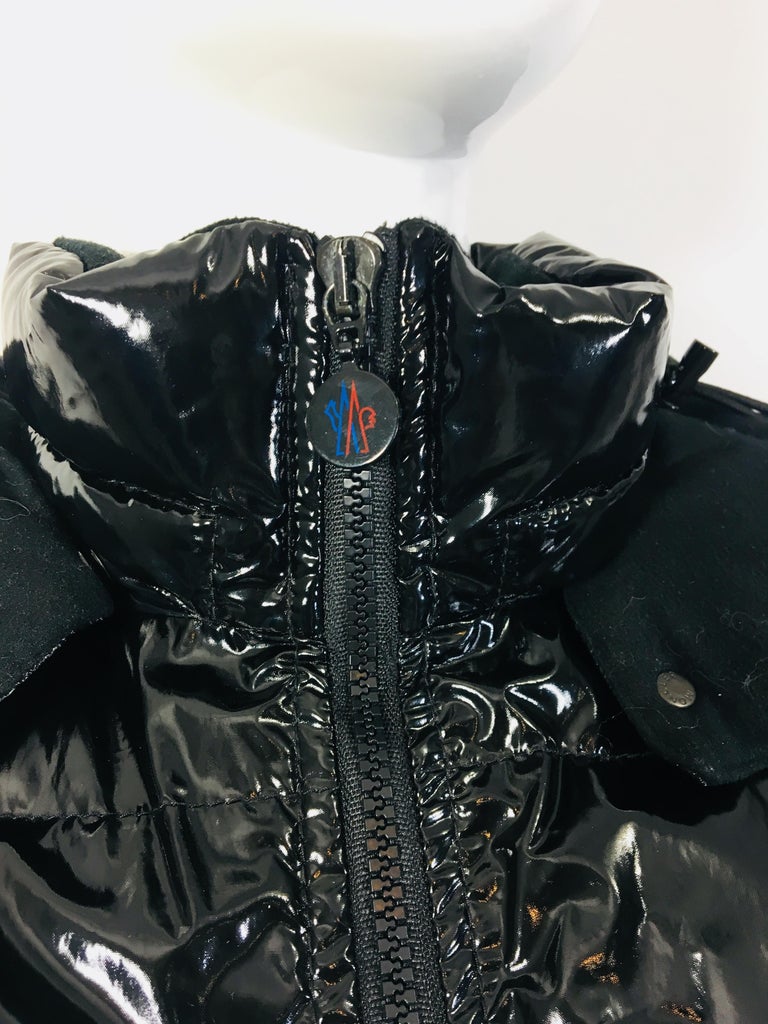 Moncler Shiny Puffer Jacket at 1stDibs