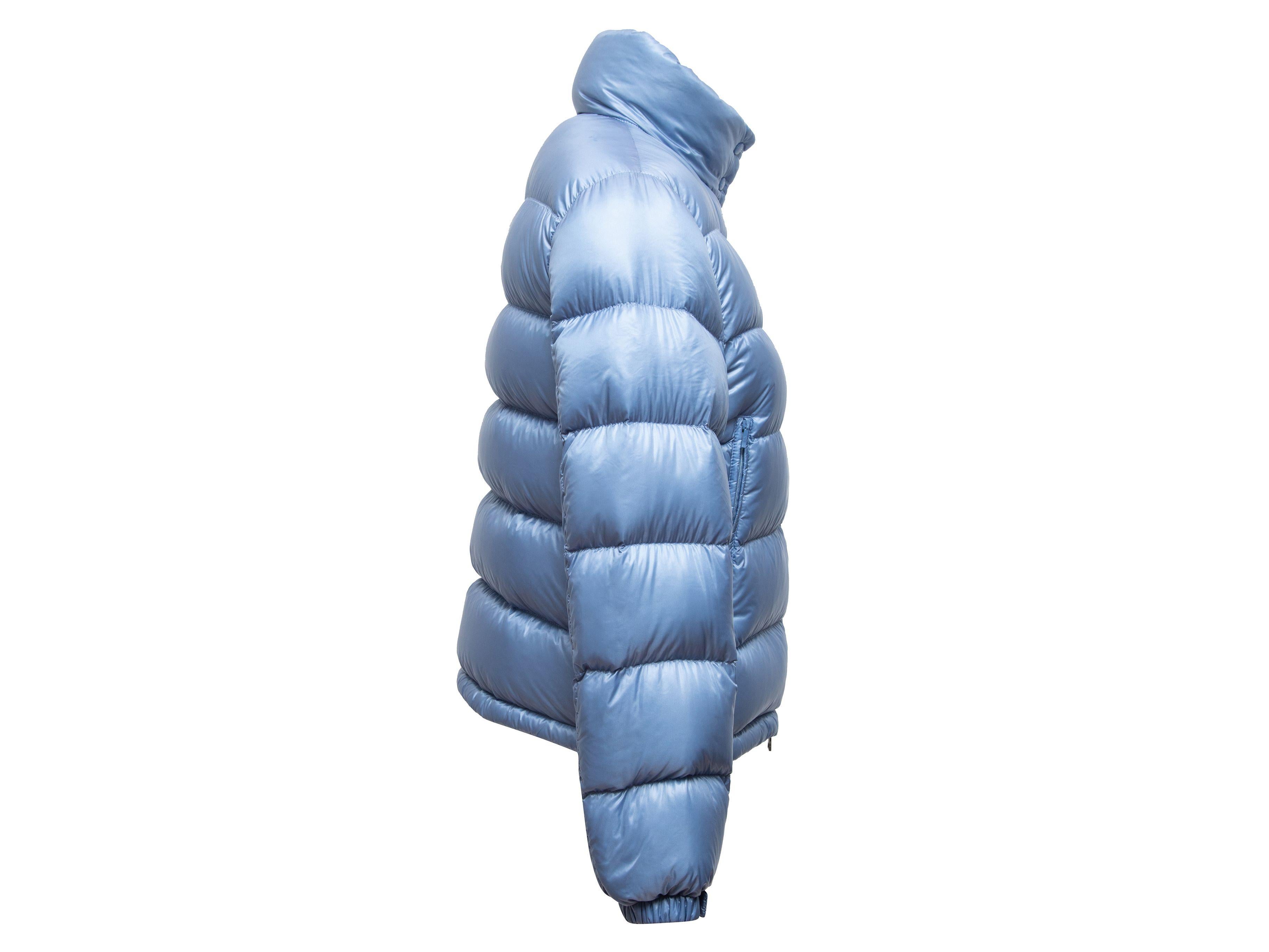 Moncler Sky Blue Down Puffer Jacket For Sale at 1stDibs | sky blue ...