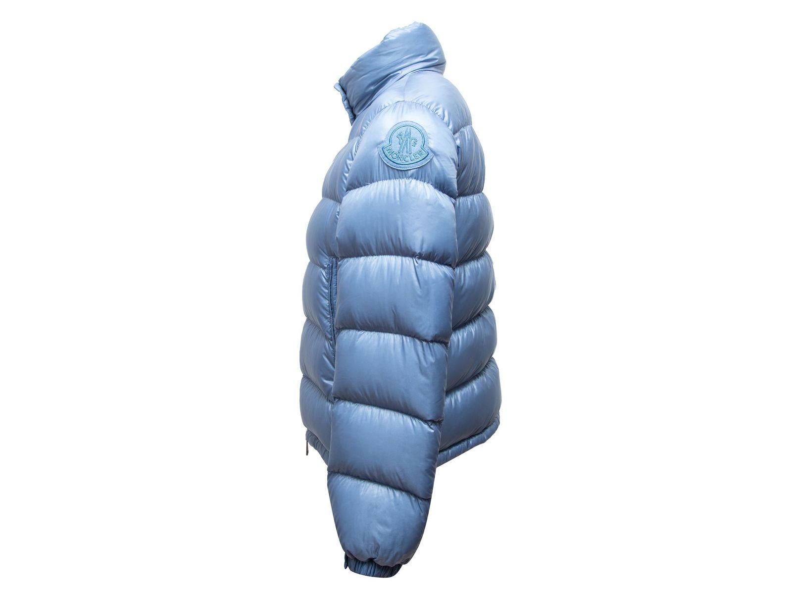 Moncler Sky Blue Down Puffer Jacket For Sale at 1stDibs | sky blue ...