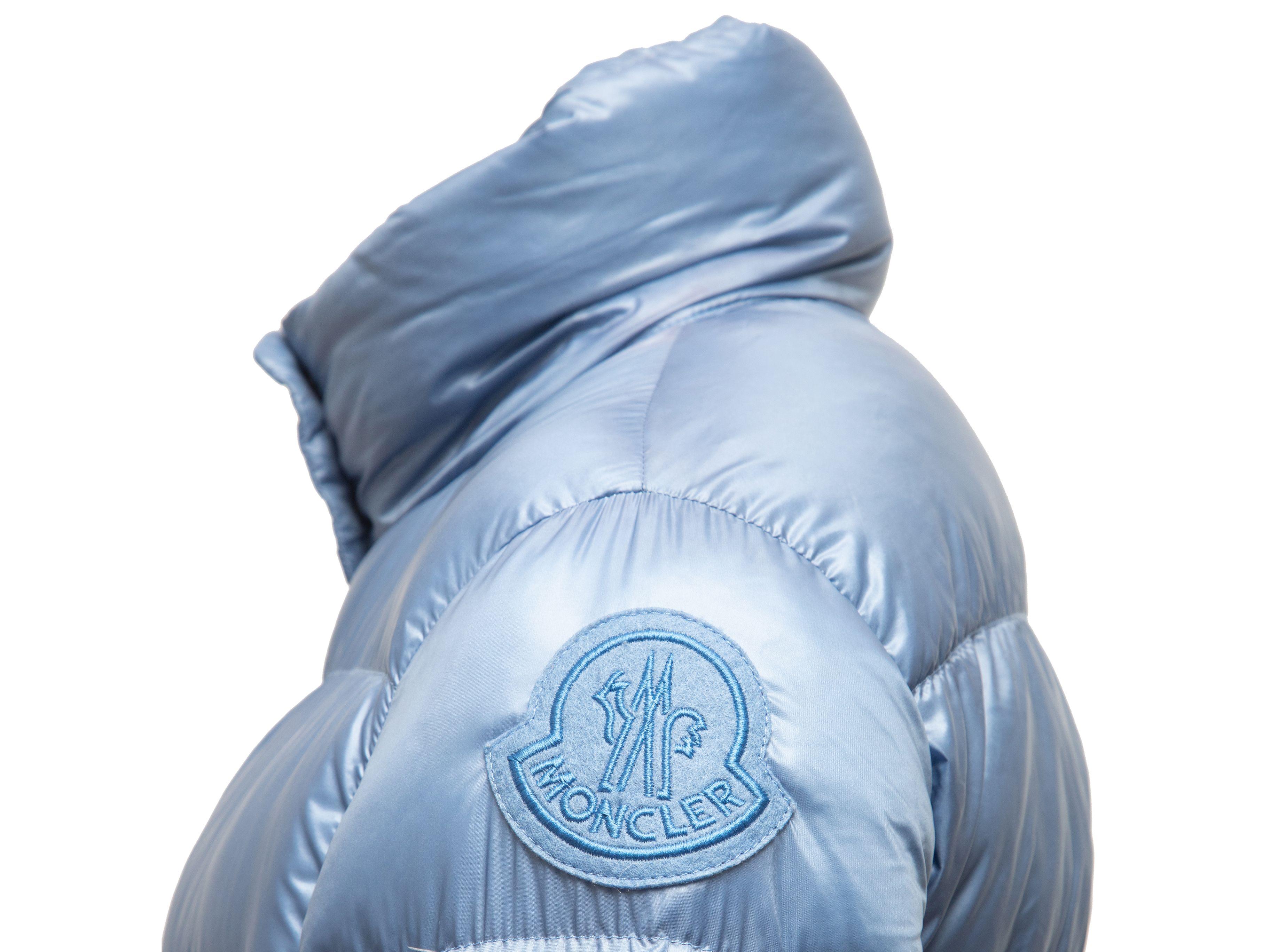 Moncler Sky Blue Down Puffer Jacket For Sale at 1stDibs | sky blue ...