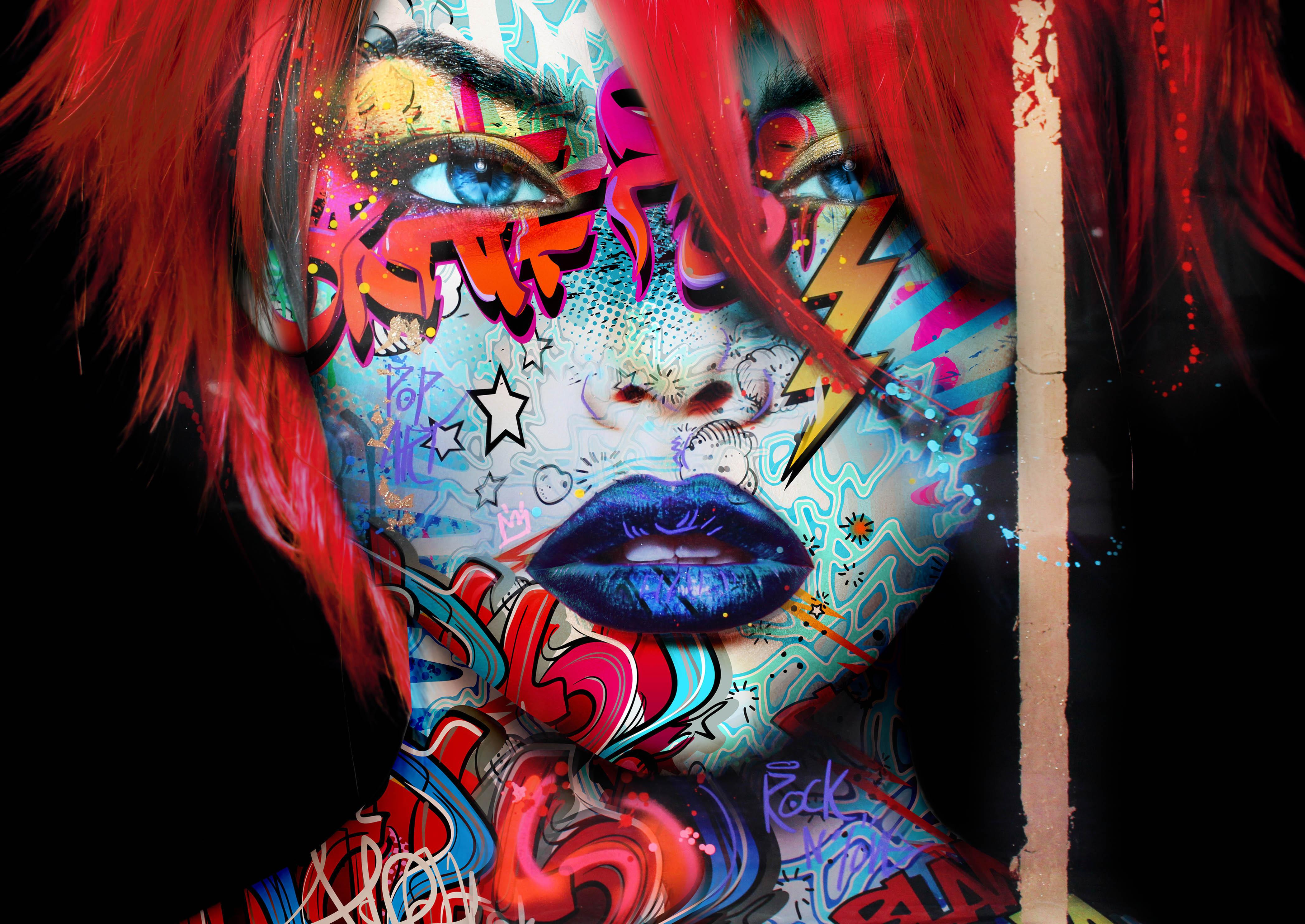 Monika Nowak - "Kimera" -- Pop art, pop culture, feminism, woman power ...