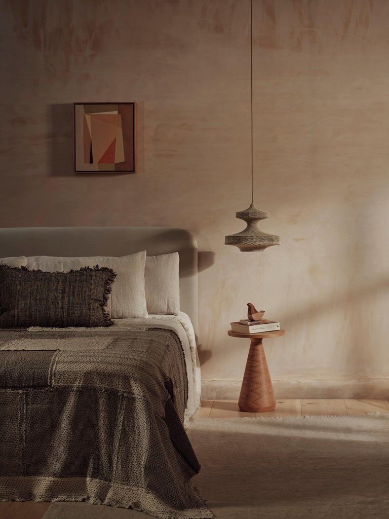 Monika Pendant Light Ø32cm/ 12.6in., Hand Crocheted in 100% Egyptian ...