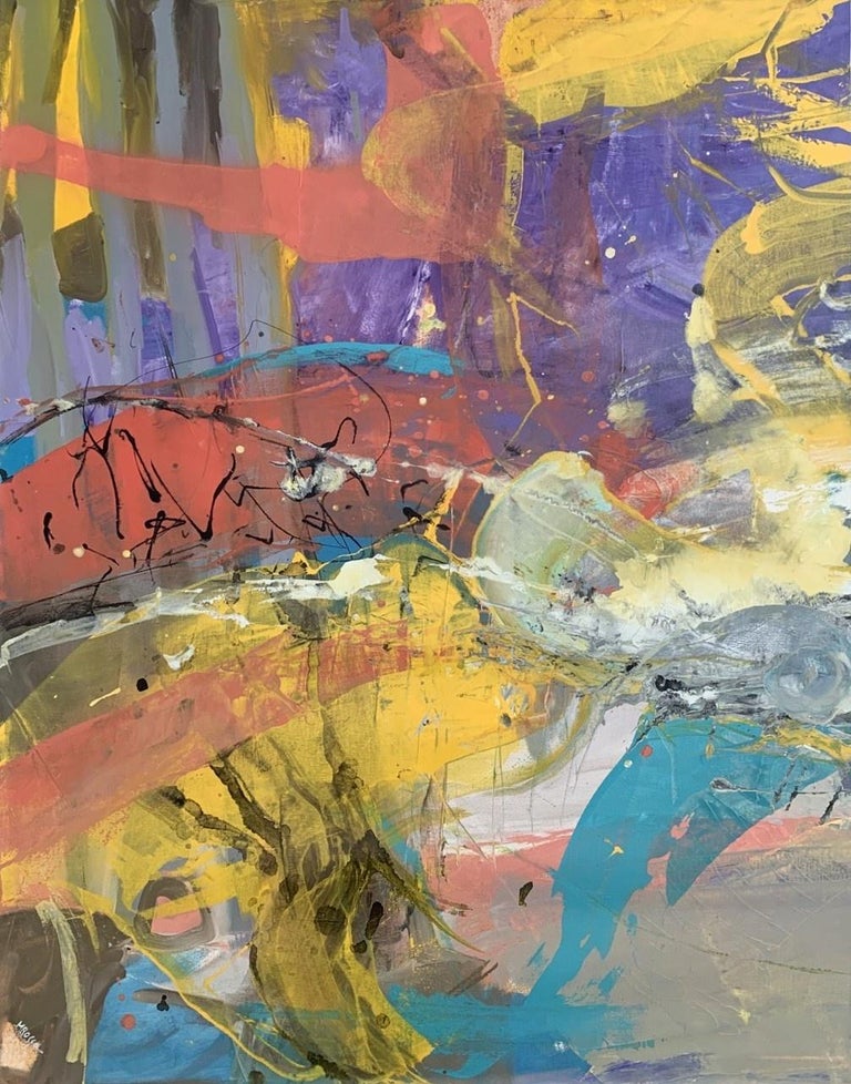 Monika Rossa - Abstraction - Contemporary Abstract Oil Painting ...