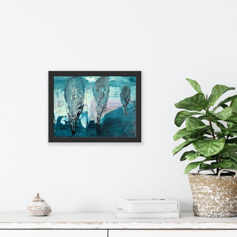 Monika Rossa - Landscape - XXI century Acrylic painting, Abstaction and ...