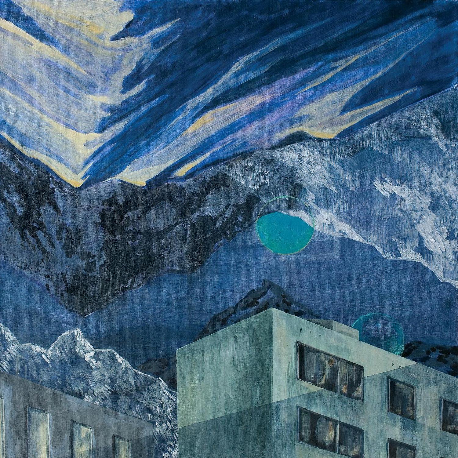 Igor Fomin - The Bubblers. Figurative painting. Landscape with figures ...